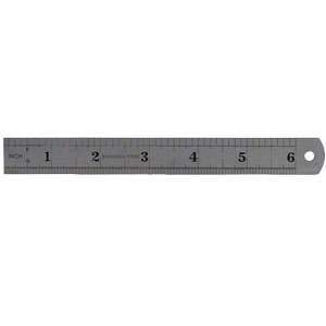 ROK, 28300 6'' Stainless Steel Ruler 12804 – The Tool Store Canada
